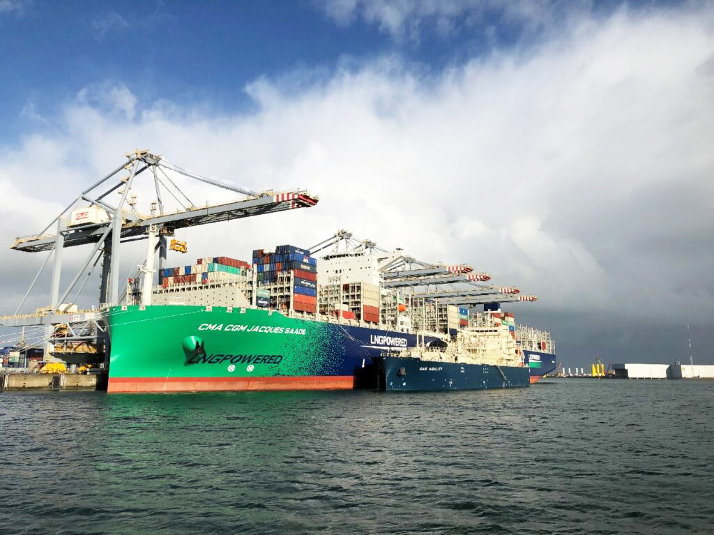 Travel the world with the new CMA CGM container vessel Jacques Saade ...